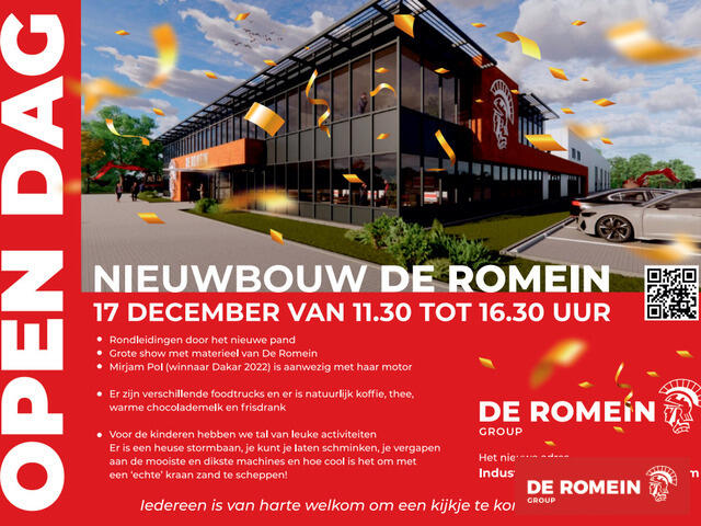 Open Day December 17th - New Construction - De Romein